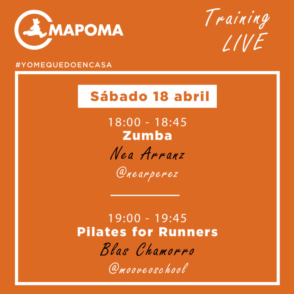 MAPOMA TRAINING LIVE SEMANA 13/19 Abril | AD Mapoma